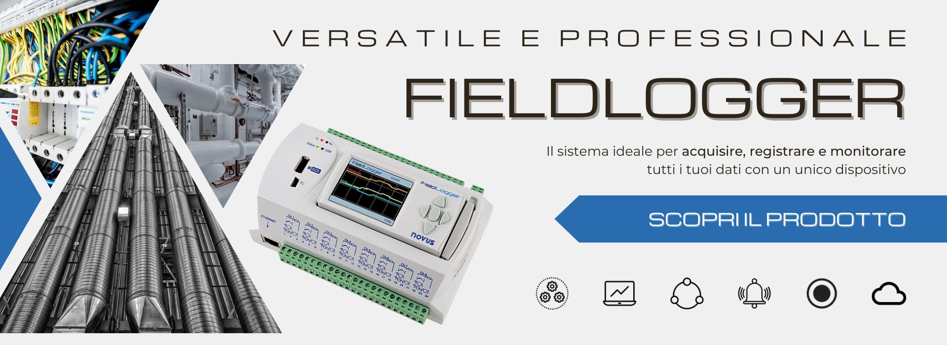 Il Fieldlogger: monitora e registra i processi industrali - ITSensor